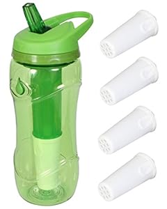 Cool Gear EZ Freeze Pure 709ml/24oz Water Filter Drink Bottle with ...