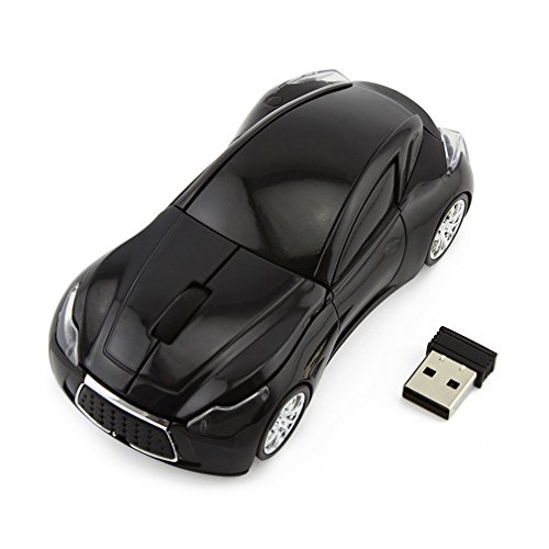 Sport Car Shape Mouse 2.4GHz Wireless Optical Gaming Mice 3 Buttons DPI ...