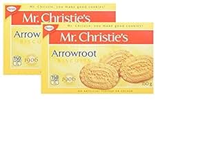(2 pack) Mr. Christie's Arrowroot Biscuit Cookies (2 boxes): Amazon.com ...