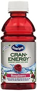 Amazon.com: Ocean Spray Cran-Energy, Cranberry Raspberry Energy Juice ...