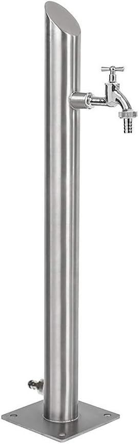 Stainless Steel V2 A Garden Fountain Water Column Stand Pipe Pump Water ...