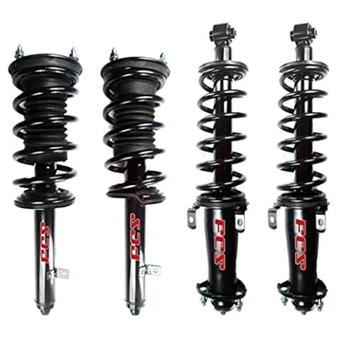 FCS Front and Rear Struts & Front Coil Springs Kit For Lexus IS250 ...