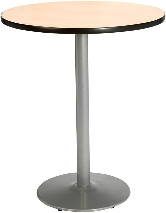 Amazon.com: KFI Round Bar Height Pedestal Table - 36" Dia Dimensions ...