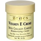 Genes Vitamin E Creme Swiss Collagen Complex Moisturizing Creme for Dry ...