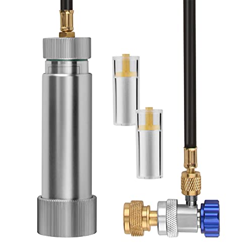 Lichamp AC Oil Injector R134A, R1234YF Refrigerant A/C Dye Injector Kit ...