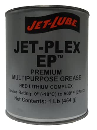 Jet-Lube Jet-Plex-EP Premium Multipurpose Lithium Grease, 1 lbs Can ...