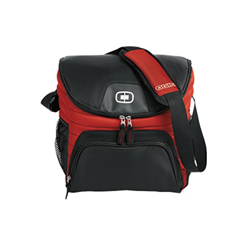 Ogio Lunch Bag. Ogio 2015 Chill 18-24 Can Cooler, Red.