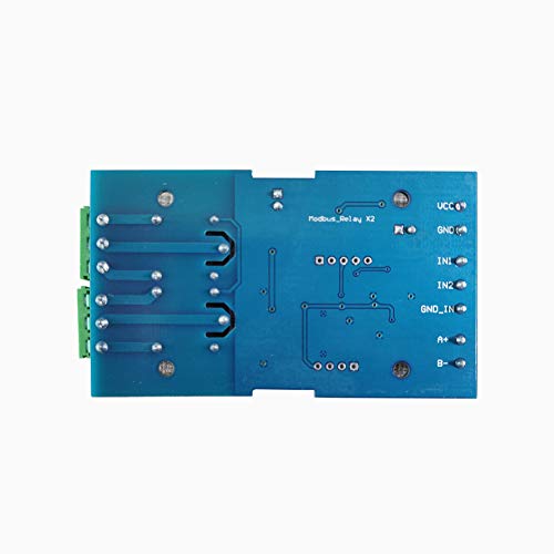 Taidacent 2 Way Modbus Rtu Relay Module Switching Input And Output