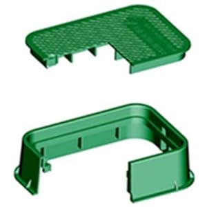 Amazon.com : Orbit 53913 12" Sprinkler Valve Box Extension - Green ...