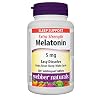 Webber Naturals Melatonin 5mg, 300 sublingual Tablets in Oman | Whizz ...