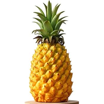 Amazon.com: Pineapple, Large, Artificial Fake Food: Home & Kitchen