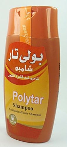 Poly tar Polytar Hair Shampoo 125ml Anti Dandruff Itch Scalp Cleanser ...