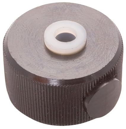 5/8-11 THD, Knurled Nut, Button Thread Nuts, Steel (1 Each): Threaded ...