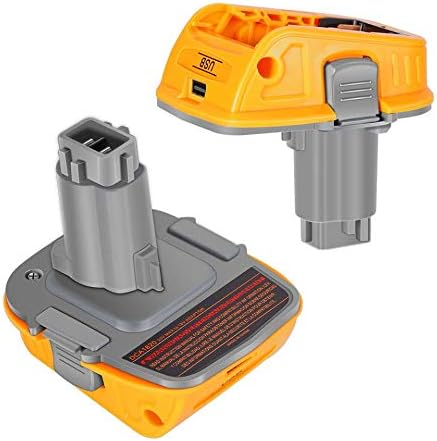2 Stück XXDZ Akku Adapter DCA1820 Ersatz für Dewalt 18V Werkzeug ...