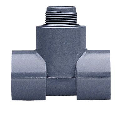 GF Signet PV8T010F Installation Fittings, tee pvc80 for 1" ID Pipe ...
