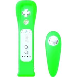 Amazon.com: Wii Remote Nunchuck Sleeves - Green: Nintendo Wii: Video Games