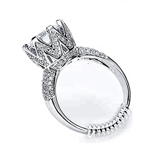 Ring Size Adjuster with Jewelry Polishing Cloth,Ring Guard - Want It All