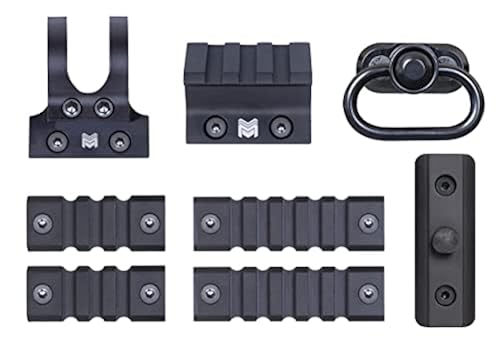 Monstrum M-LOK Accessory Pack | Includes 2-inch and 3-inch Rail ...