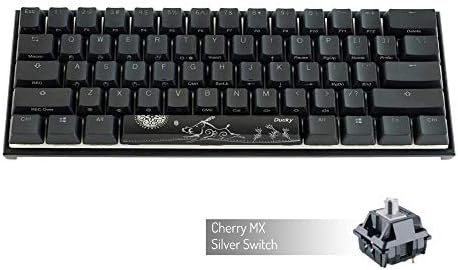 Ducky One 2 Mecha Mini RGB LED 60% Double Shot PBT Mechanical Keyboard ...