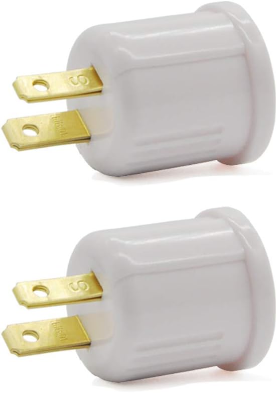 Outlet to Socket Adapter, Plug-in Light Socket, Convert Outlet to Light ...