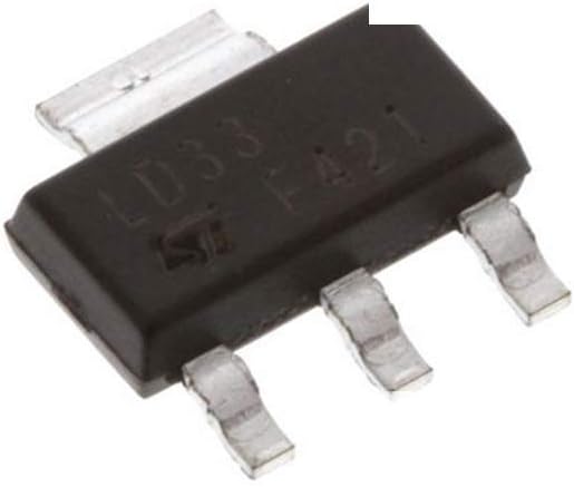 10 قطعة LD1117S33CTR LD33 LDO منظم 3.3 فولت SOT-223 ST: Buy Online at ...
