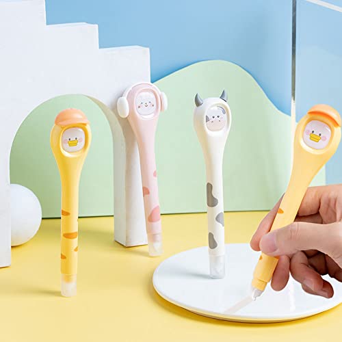 SIYZHOP Correction Tape Pen，3 Pack Cute white correction tape pen，Cute ...