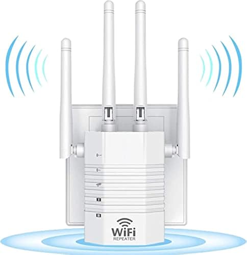 All-New WiFi Extender Internet Long Range Booster up to 9800 sq.ft - Wi ...