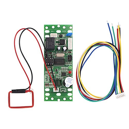 JIAN BOLAND RFID Reader 125Khz 9-12V EM4100 Module Embedded Control Board Access Control Module ...