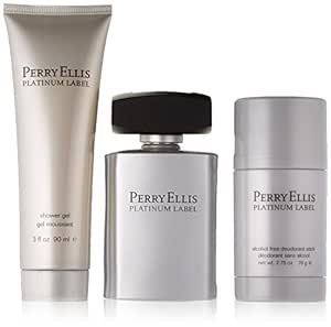 Amazon.com : Perry Ellis Perry Ellis Platinum Label Men Giftset (Eau De ...