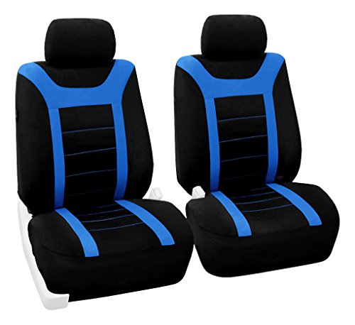 FH Group FB070BLUE102 Blue Front Airbag Ready Sport Bucket Seat Cover ...