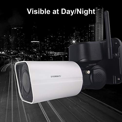 Eversecu 4X Optical Zoom Wireless PTZ Security Camera Pan Tilt Zoom ...