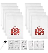 Amazon.com - 3D Airclean Dust Bags Replacement for Miele FJM Vacuum ...