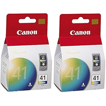Amazon.com: 2 X Canon CL-41 Color FINE Ink Cartridge: Office Products