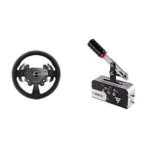 Thrustmaster Sparco Rally Wheel & TSSH Sequential Shifter & Handbreak ...
