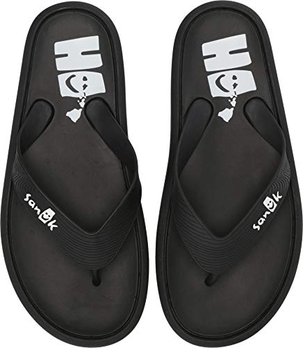 Sanuk Vagabond Sanuk Sidewalker Flip Flops - Waterproof Unisex Sandals ...