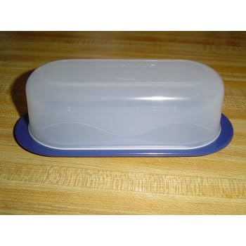 Amazon.com | Tupperware Open House Butter Dish Bold N Blue: Butter Dishes