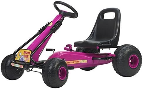 Purple Racing Team Go Kart by Other: Amazon.co.uk: Toys & Games