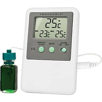 Traceable Temperature Monitoring Kit (TM-4127) Refrigerator Freezer ...