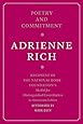 Poetry and Commitment: Rich, Adrienne, Doty, Mark: 9780393331035 ...
