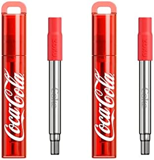 ZOKU Coca-Cola Reusable Pocket Straw, Telescopic Stainless Steel ...