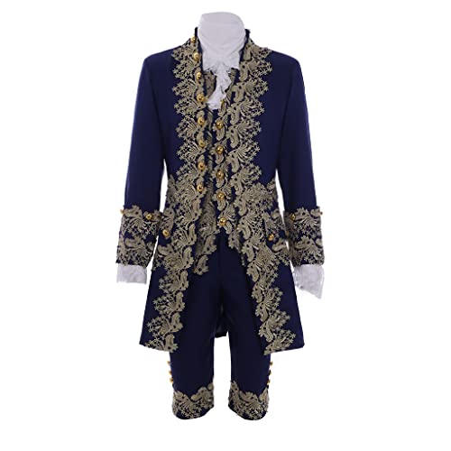 Victorian Costume Men's Rococo Costume Suit Prince Cosplay Costume for ...