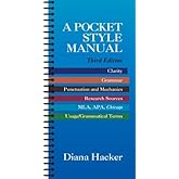 Amazon.com: A Pocket Style Manual 5e with 2009 MLA: 9780312593247 ...