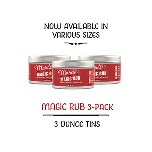 Marc's Magic Rub, Sweet & Spicy Dry Rub Perfect for BBQ, Chicken ...