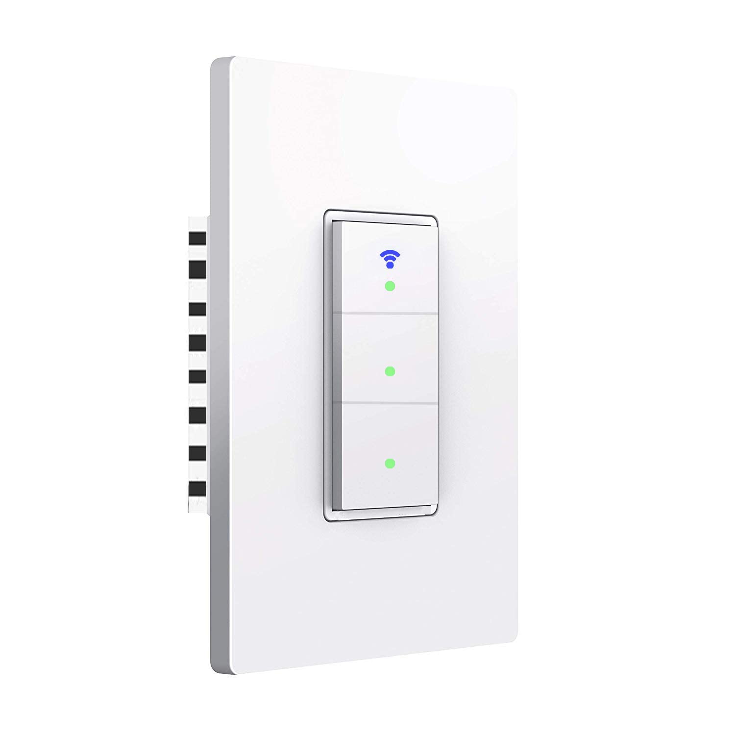 Smart Light Switch, Triple switches WiFi Smart Switch Button ...