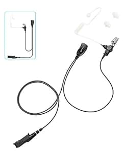 Amazon.com: Single Wire Earpiece with Reinforced Cable for Motorola ...