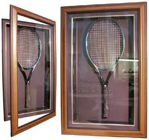 Amazon.com : Cabinet Style Tennis Racquet Display : Sports Related ...