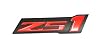 Tomilia 2pcs Z51 Performance Package Emblem Engine Hood 3D Badge Decal ...