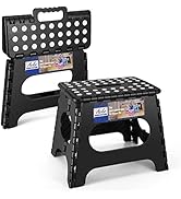 Amazon.com: Acko Folding Step Stool 13 inch Heavy Duty Plastic Foldable ...