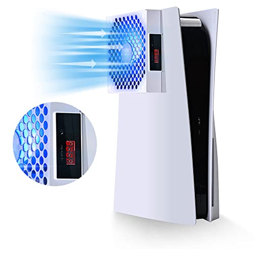 G-STORY PS5 Cooling Fan,PS5 Fan Cooler System, Speed Automactically ...