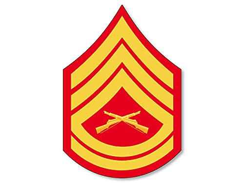 Mua USMC Rank GySgt Gunnery Sergeant Sticker (Logo Insignia Marines SSI ...